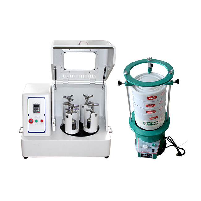 Soil Grinding Ball Mill Planetary with Sieving Shaker Soil Metal ...